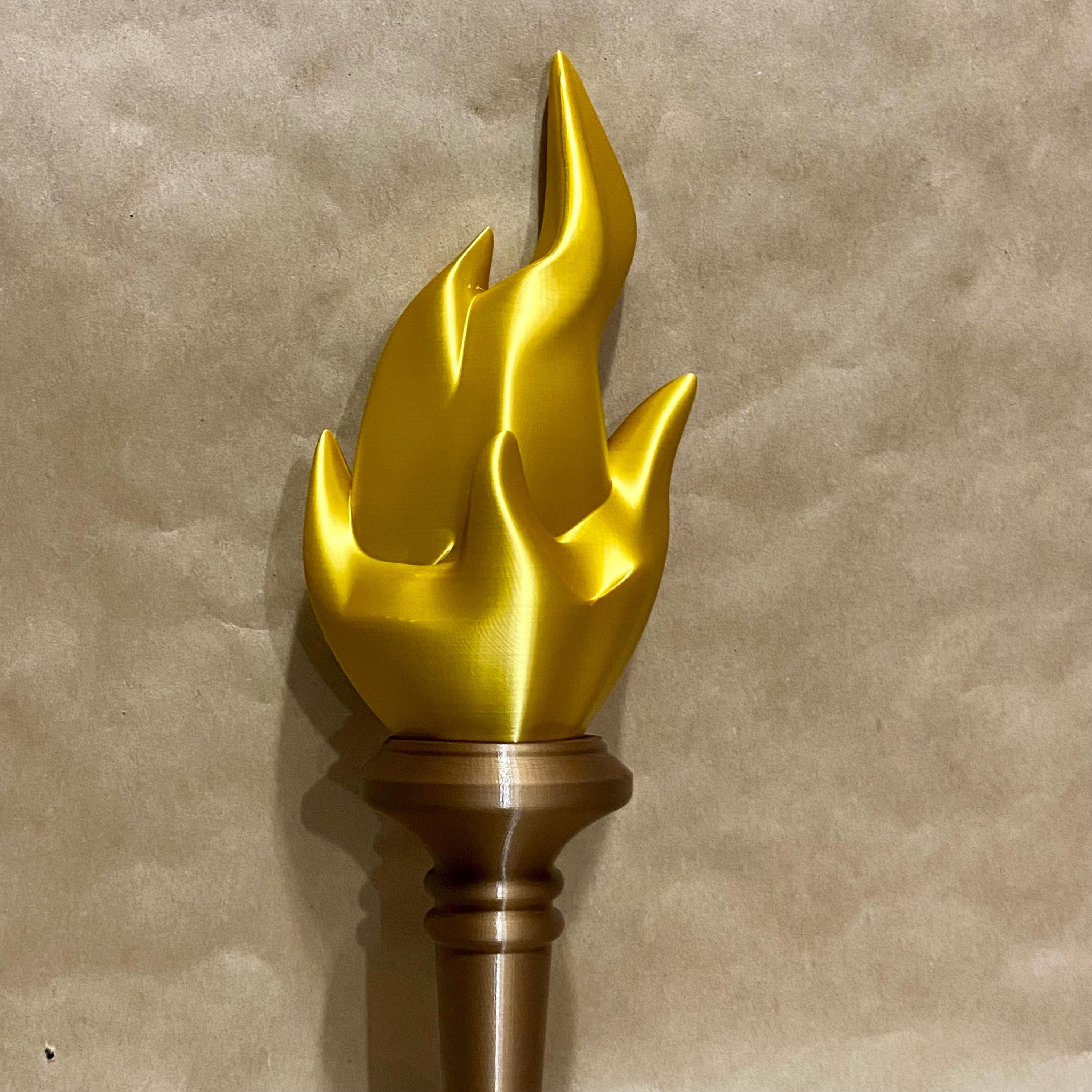 Olympian Torch (3D Printed DIY Prop Replica) - Etsy