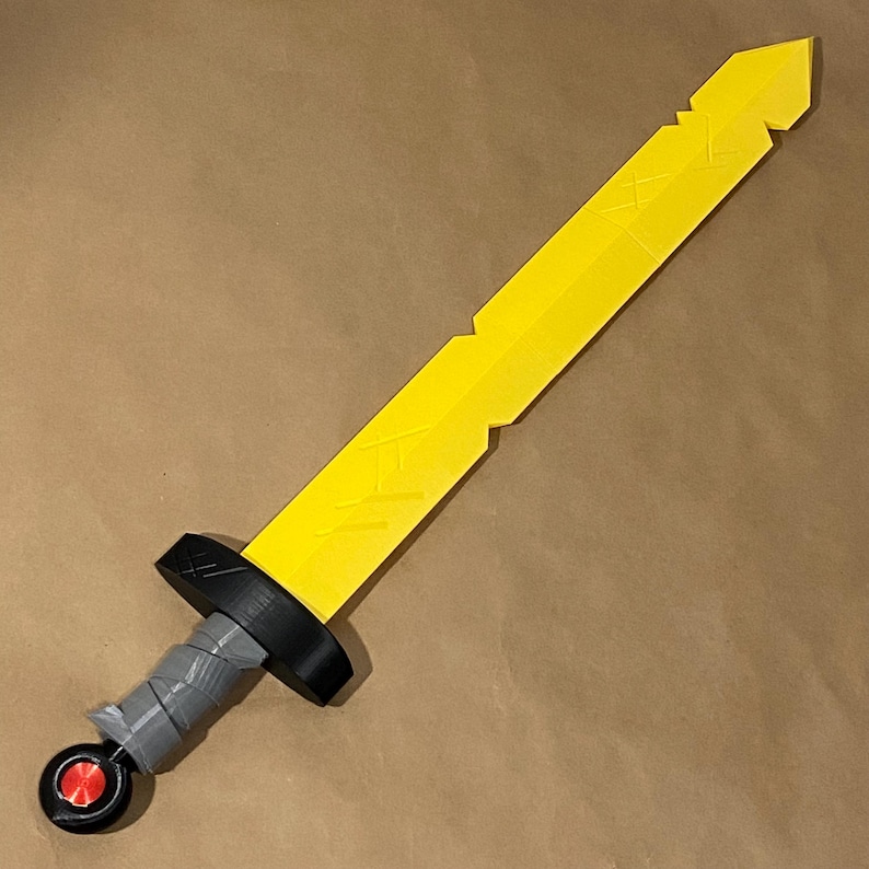 Adventure Time Gold Sword: 3D Printed Cosplay Prop - Etsy
