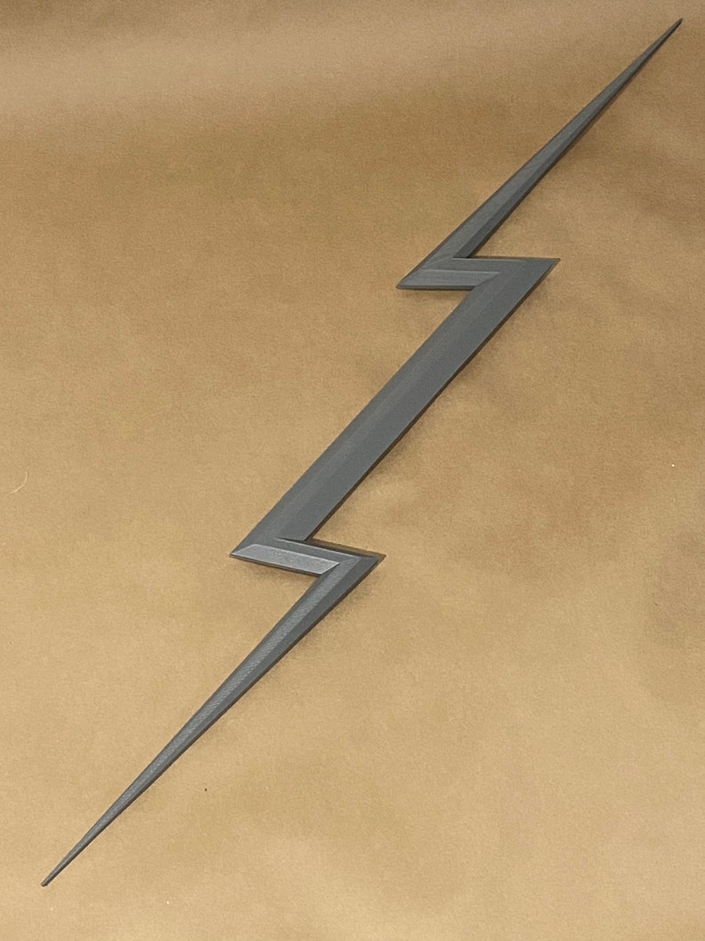 ZEUS Lightning Bolt 3D Print From Thor Love and Thunder - Etsy India