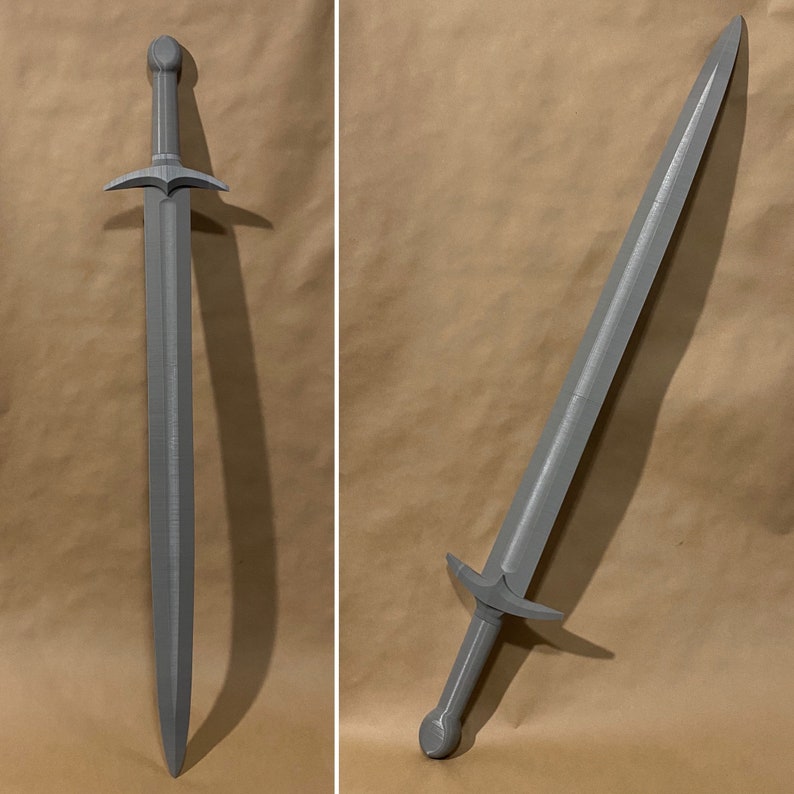 Captain Carter Sword 3D Print DIY Cosplay Prop - Etsy