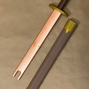 Lemongrab Staff and Sword With Scabbard From Adventure Time 3D Printed ...