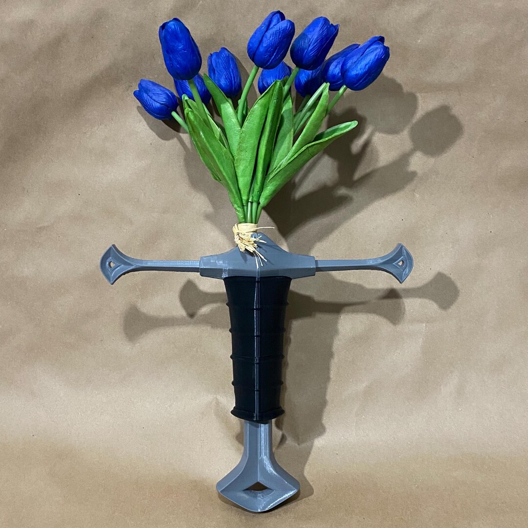 Hilt of Anduril Bouquet Holder (3D Printed Costume Prop) - Etsy