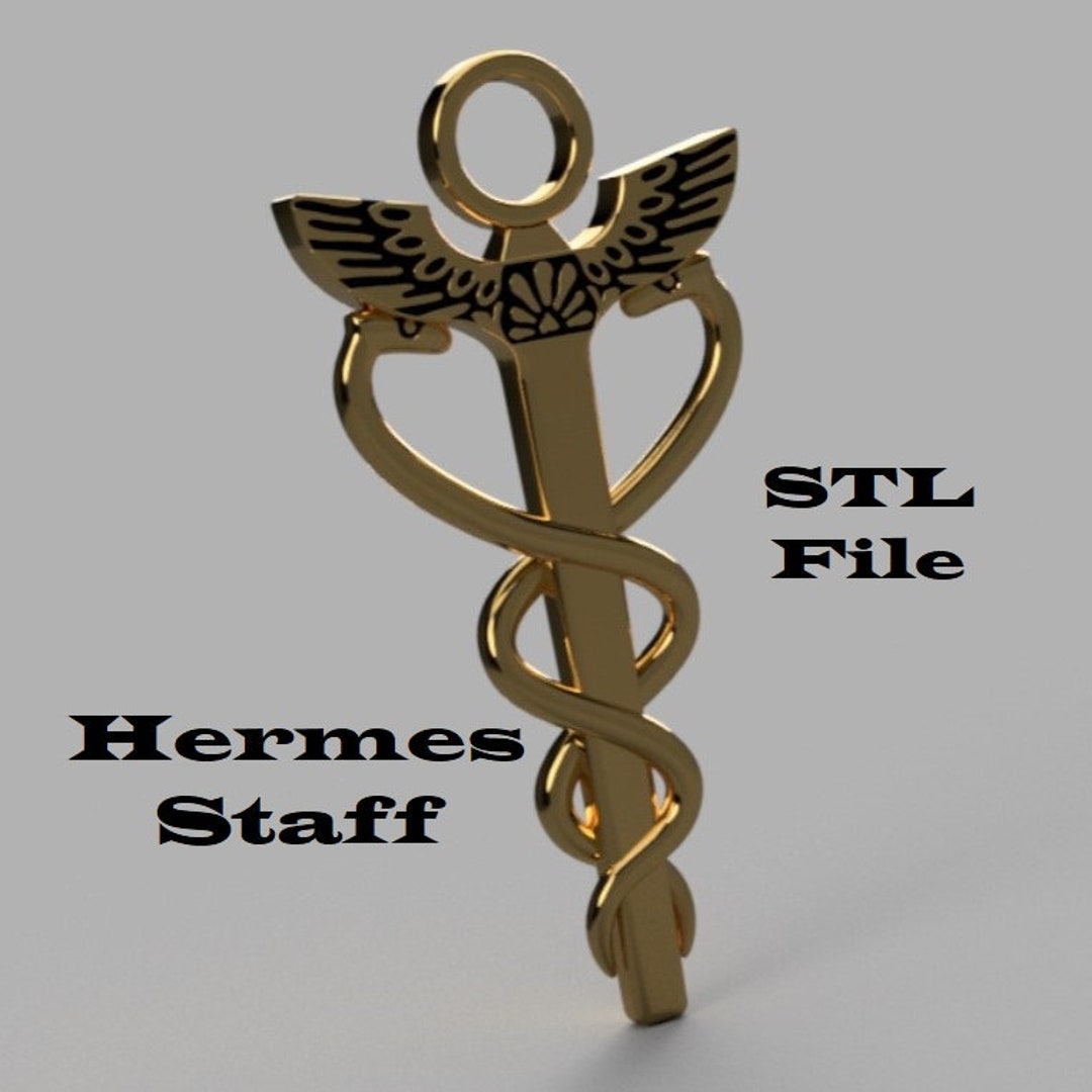 Hermes Staff / Caduceus (3D Digital Files) - Etsy
