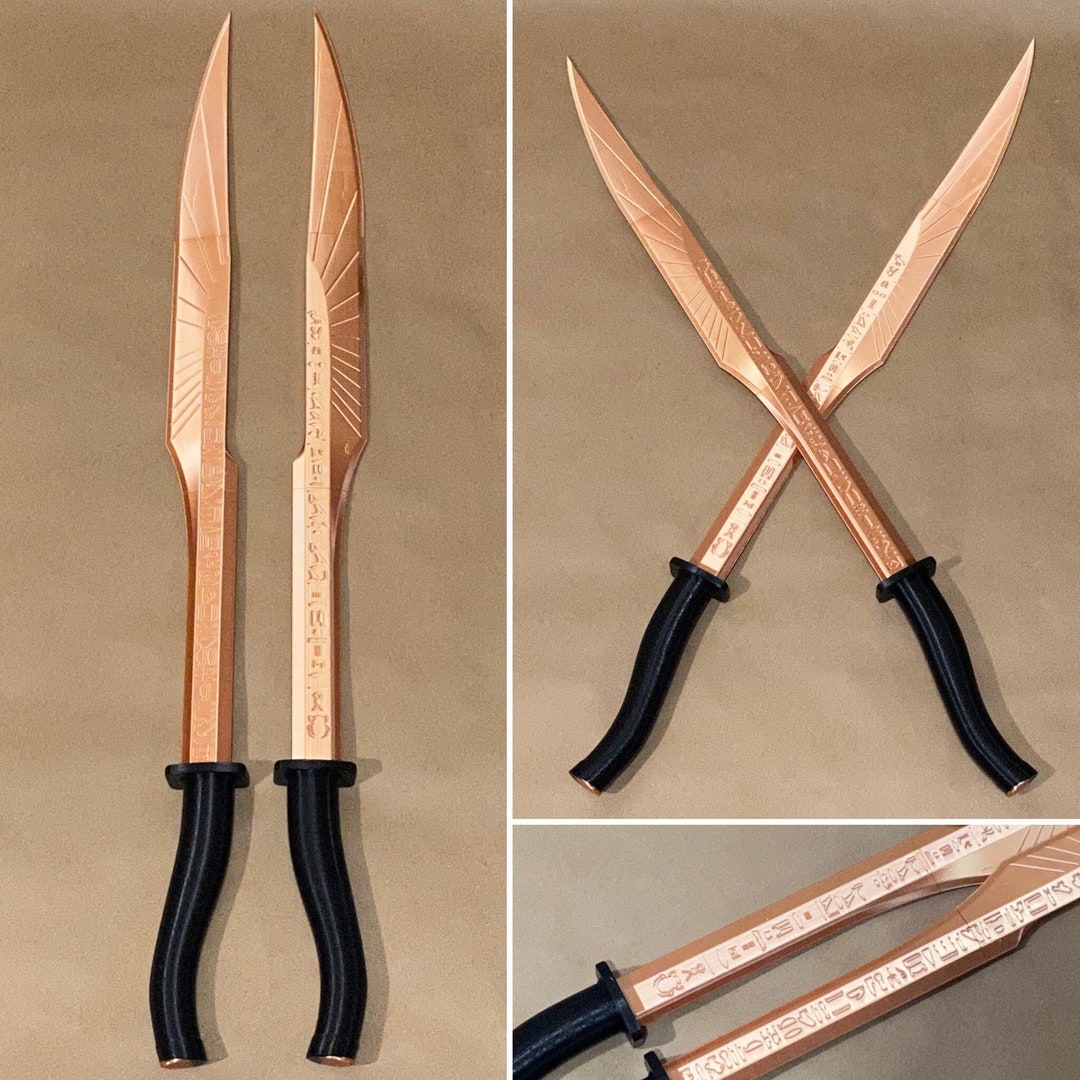Scarlet Scarab Swords 3D Printed DIY Cosplay Props - Etsy Australia
