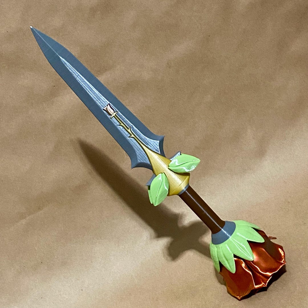 Rose Dagger (3D Printed Costume Prop) - Etsy