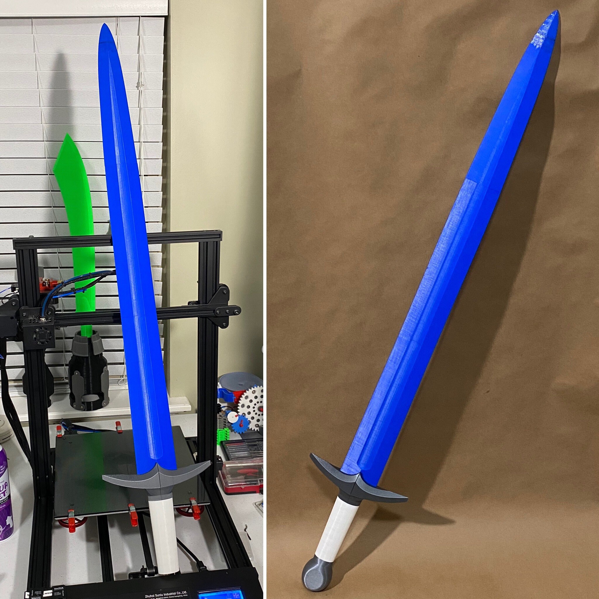 Captain Carter Sword 3D Print DIY Cosplay Prop - Etsy Ireland