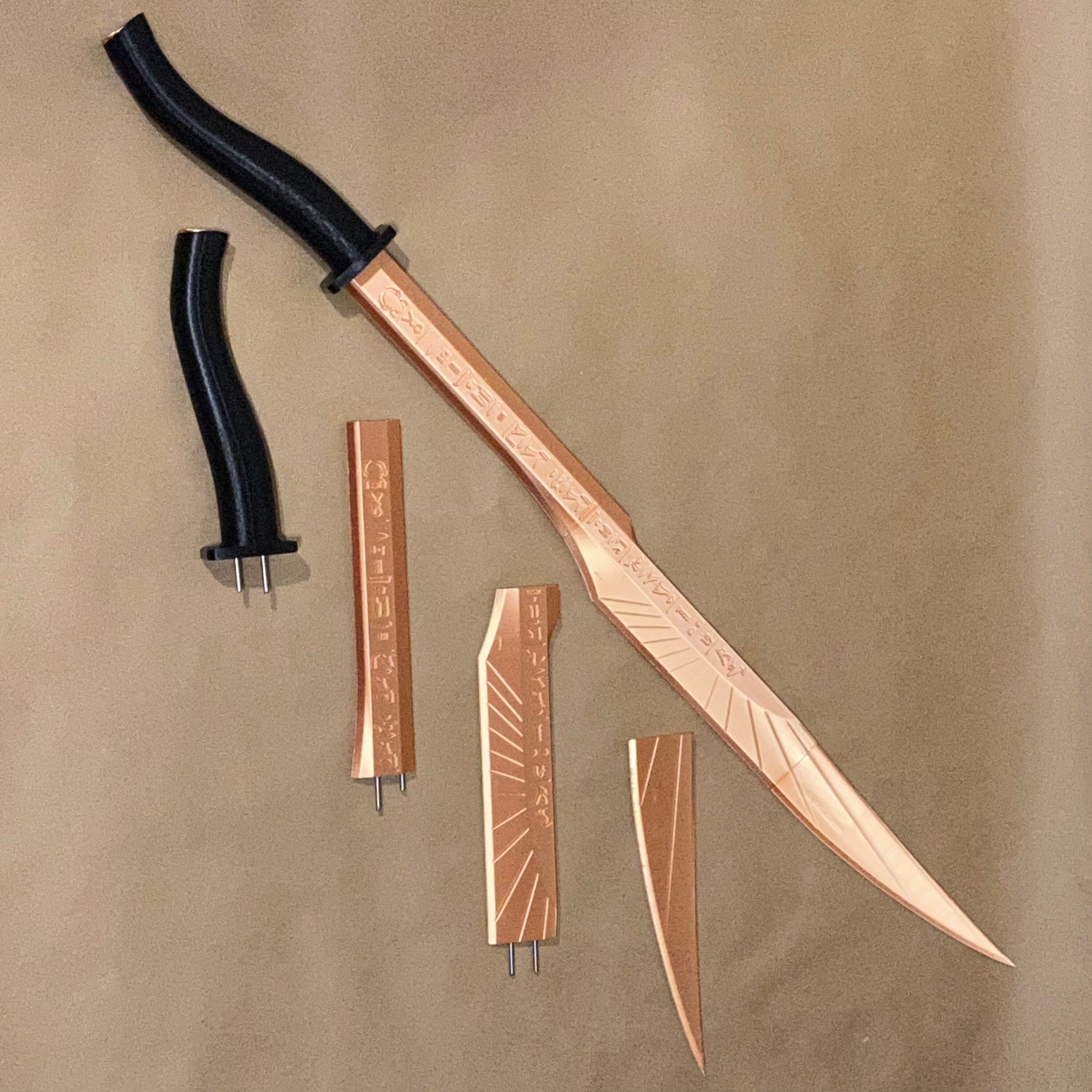 Scarlet Scarab Swords 3D Printed DIY Cosplay Props - Etsy