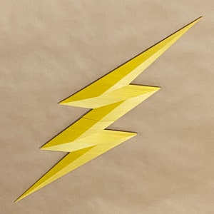 Flash Bolt Super Sized 3D Print - Etsy