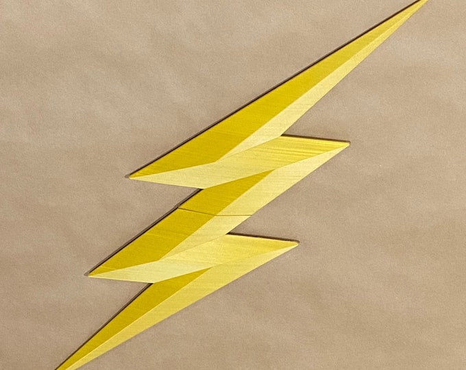 Flash Bolt - Super Sized 3D Print - Etsy