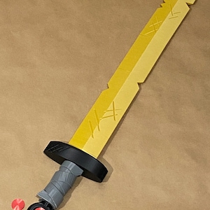 Adventure Time Gold Sword: 3D Printed Cosplay Prop - Etsy