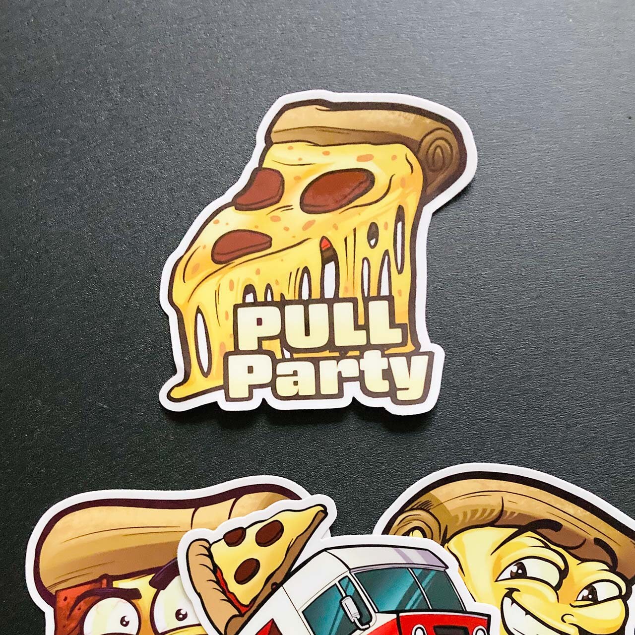 Pizza Party Sticker Pack - Etsy