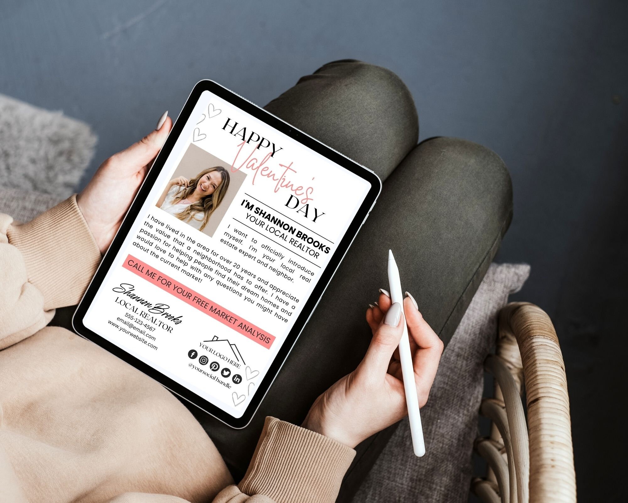 Real Estate February Prospecting Letter , Real Estate Valentine’s Day ...