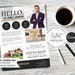 Real Estate Introduction Flyer, Real Estate Agent Marketing Letter ...