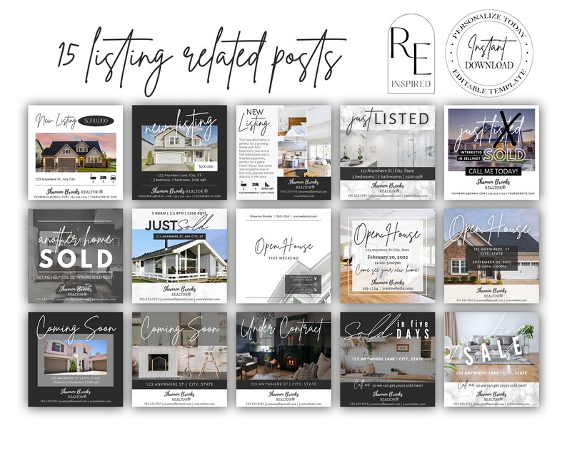 15 Real Estate Social Media Posts, Listing Related Instagram Posts for ...