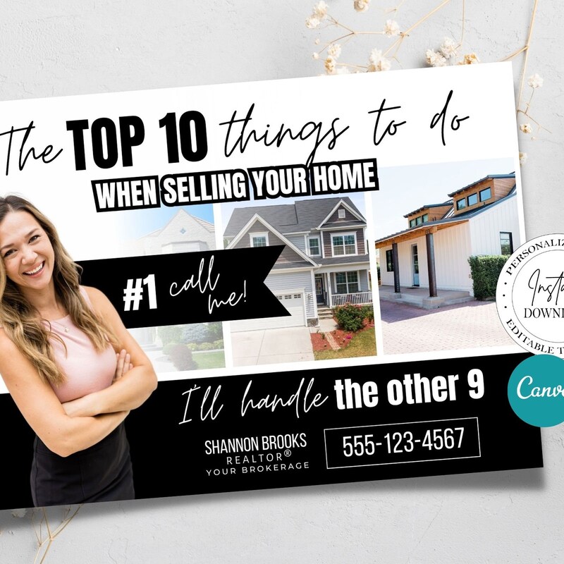 Realtor Postcards - Etsy