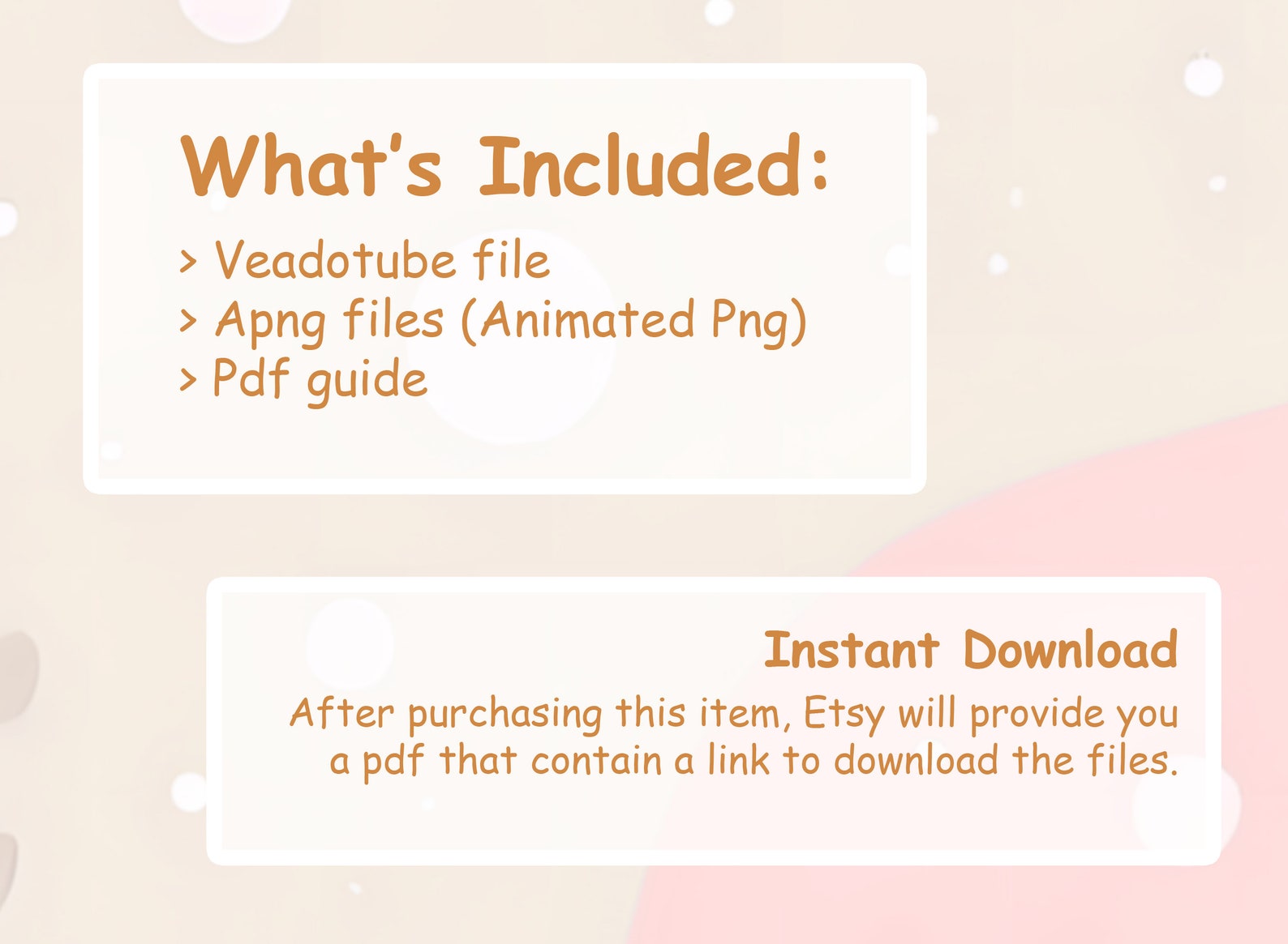 Animated Pngtuber Model of a Cute Blonde Girl in Black T-shirt ...