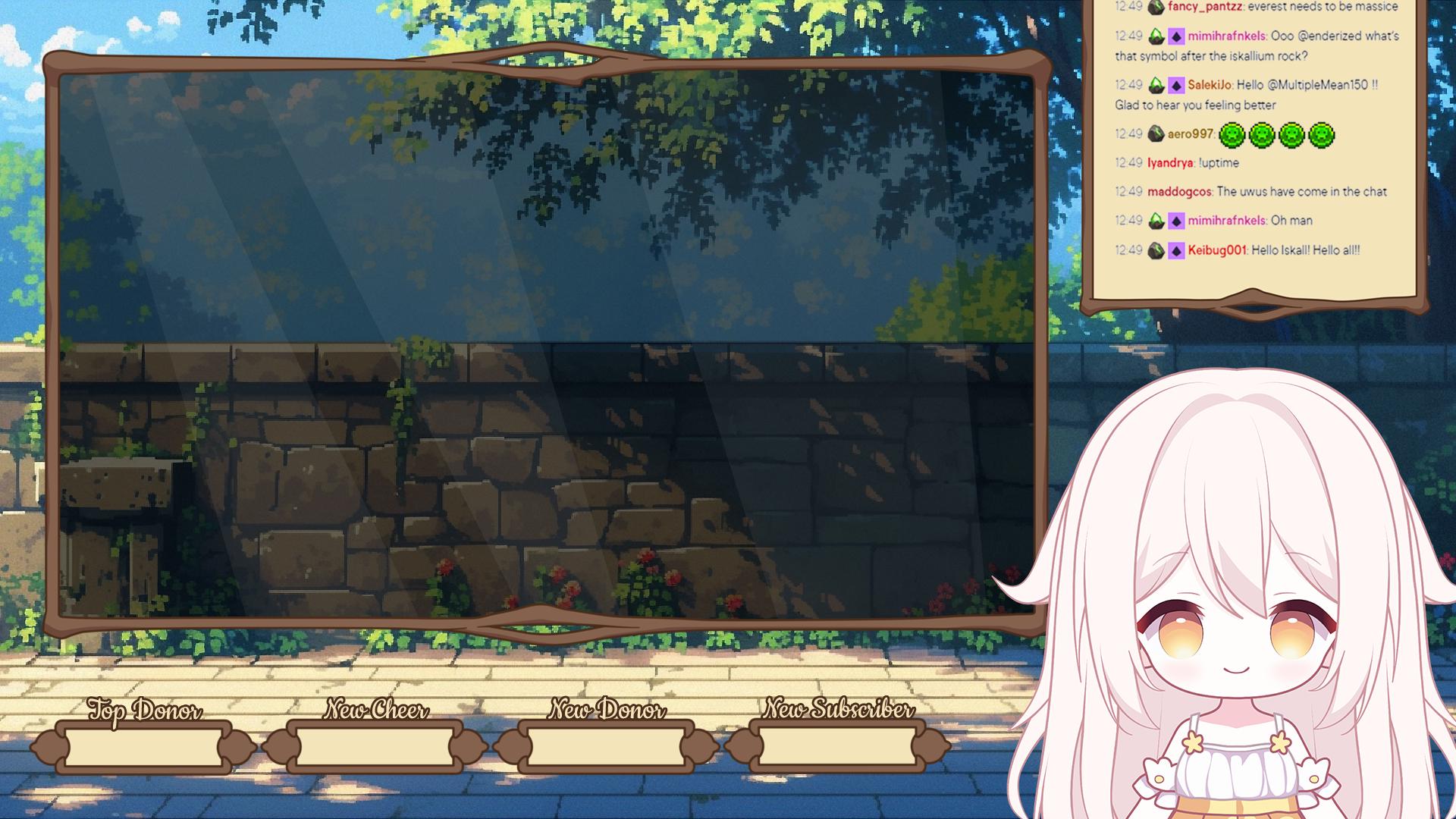 Premade Cute Girl Chibi Vtuber Model, Live2d Full Body Rig, Ready to ...