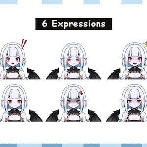 Vampire Girl Vtuber Model - Premade Live2d Avatar - Ready to Use on Vtube Studio - Perfect for ...