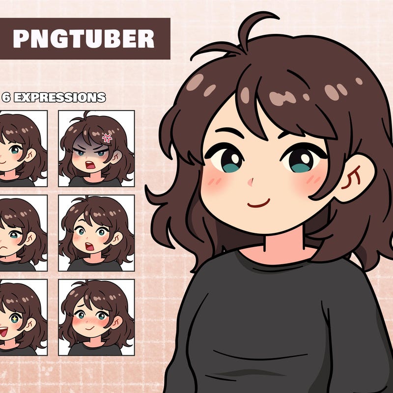 Pngtuber Plus Avatars - Etsy