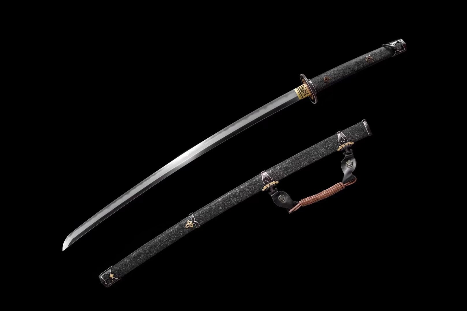 High-end Japanese Katana Pearl Fish Skin Scabbard Gilt - Etsy