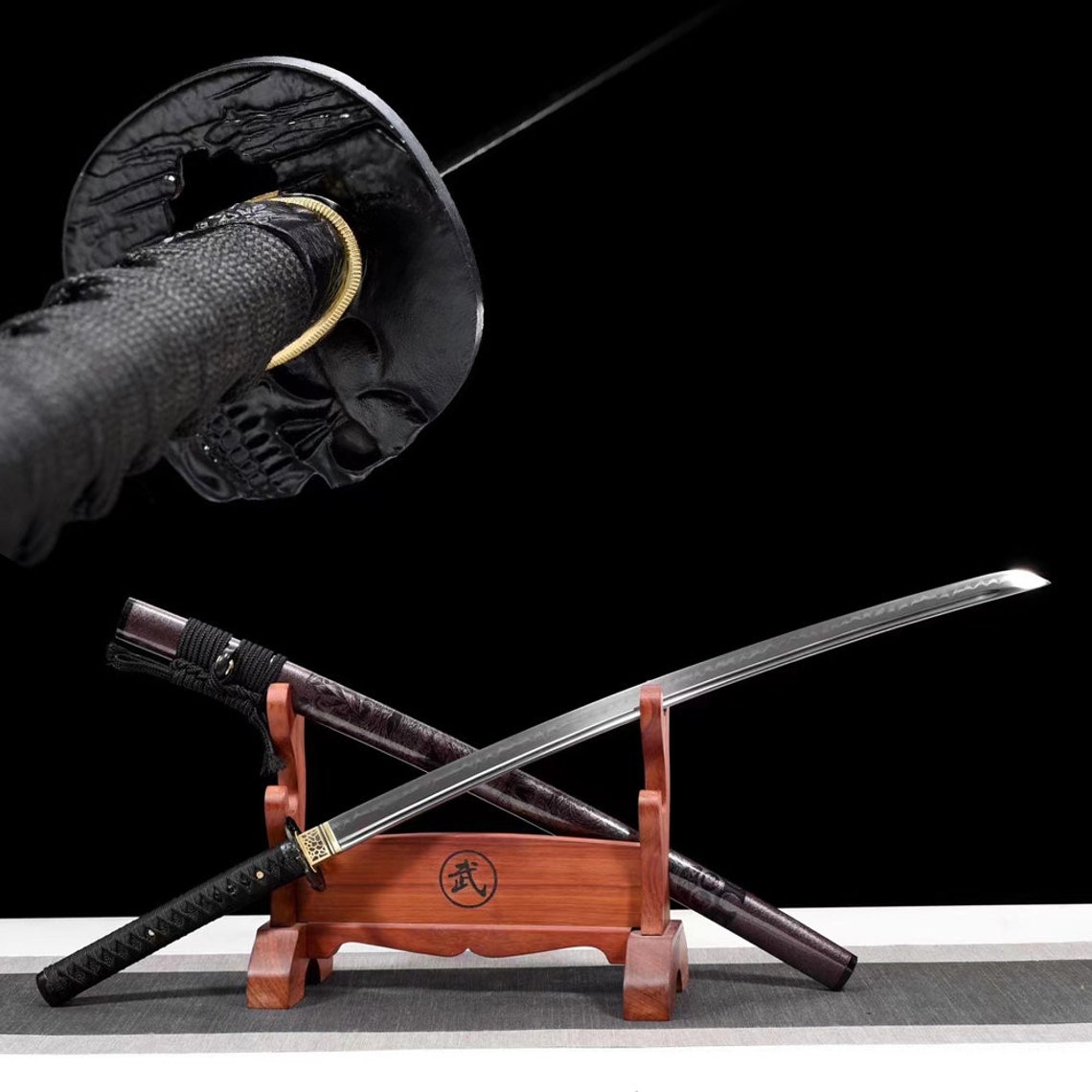 Hand-forged Genuine Japanese Samurai Sword Quan Tang Animation - Etsy