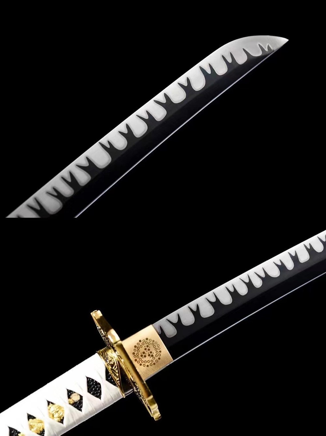 Full Tang Japanese Samurai Sword Anime Katana Swords Cosplay - Etsy