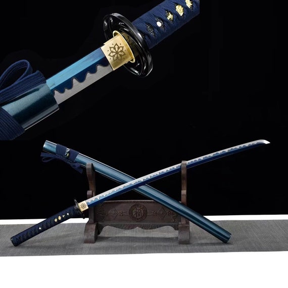 All Tang Japanese Katana Hand Forged Katana High Manganese | Etsy