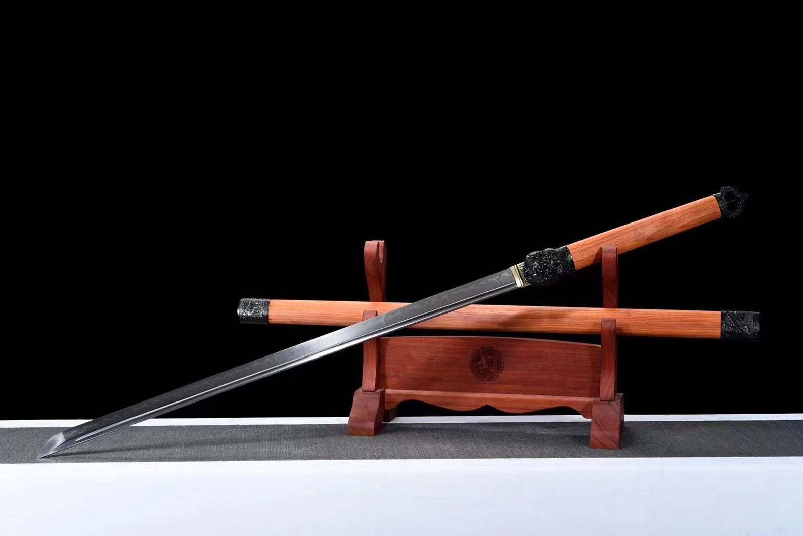 Quan Tang Samurai Straight Sword Hand-forged Samurai Sword T10 | Etsy