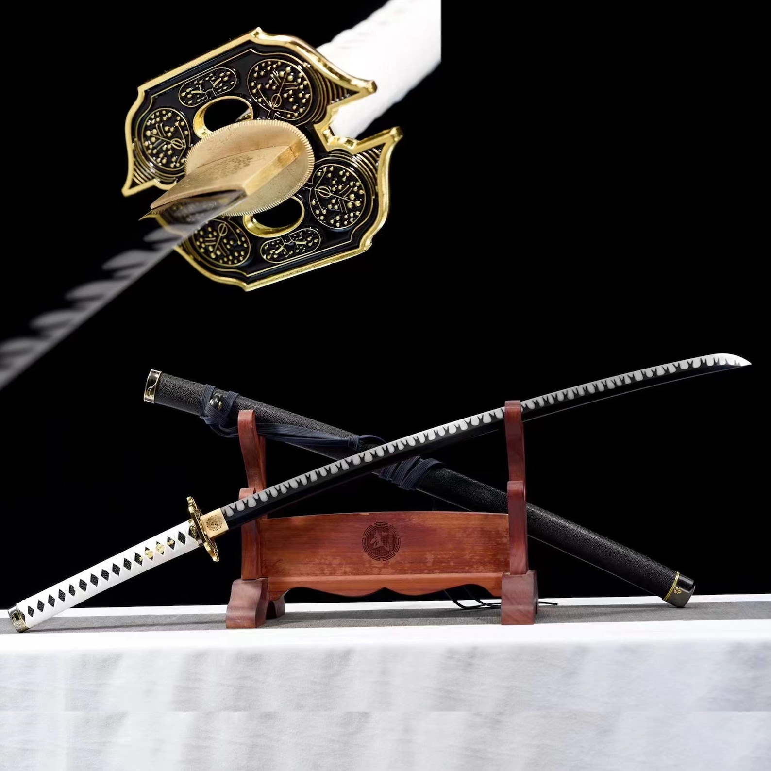 Full Tang Japanese Samurai Sword Anime Katana Swords Cosplay - Etsy