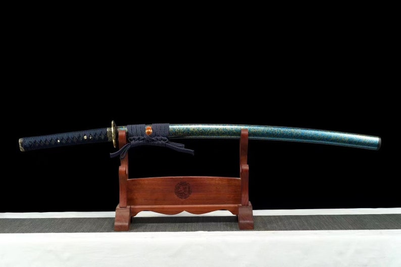 Hand-forged Japanese Samurai Sword All Tang Katana Swords - Etsy