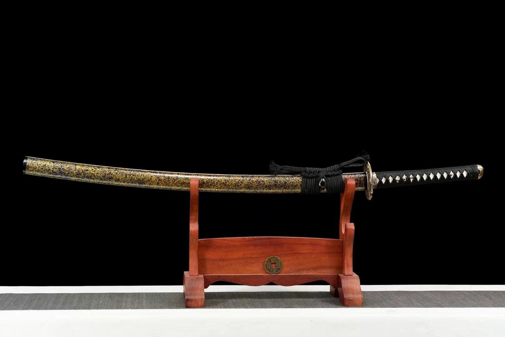 Hand-forged Japanese Samurai Sword Damascus Steel - Etsy
