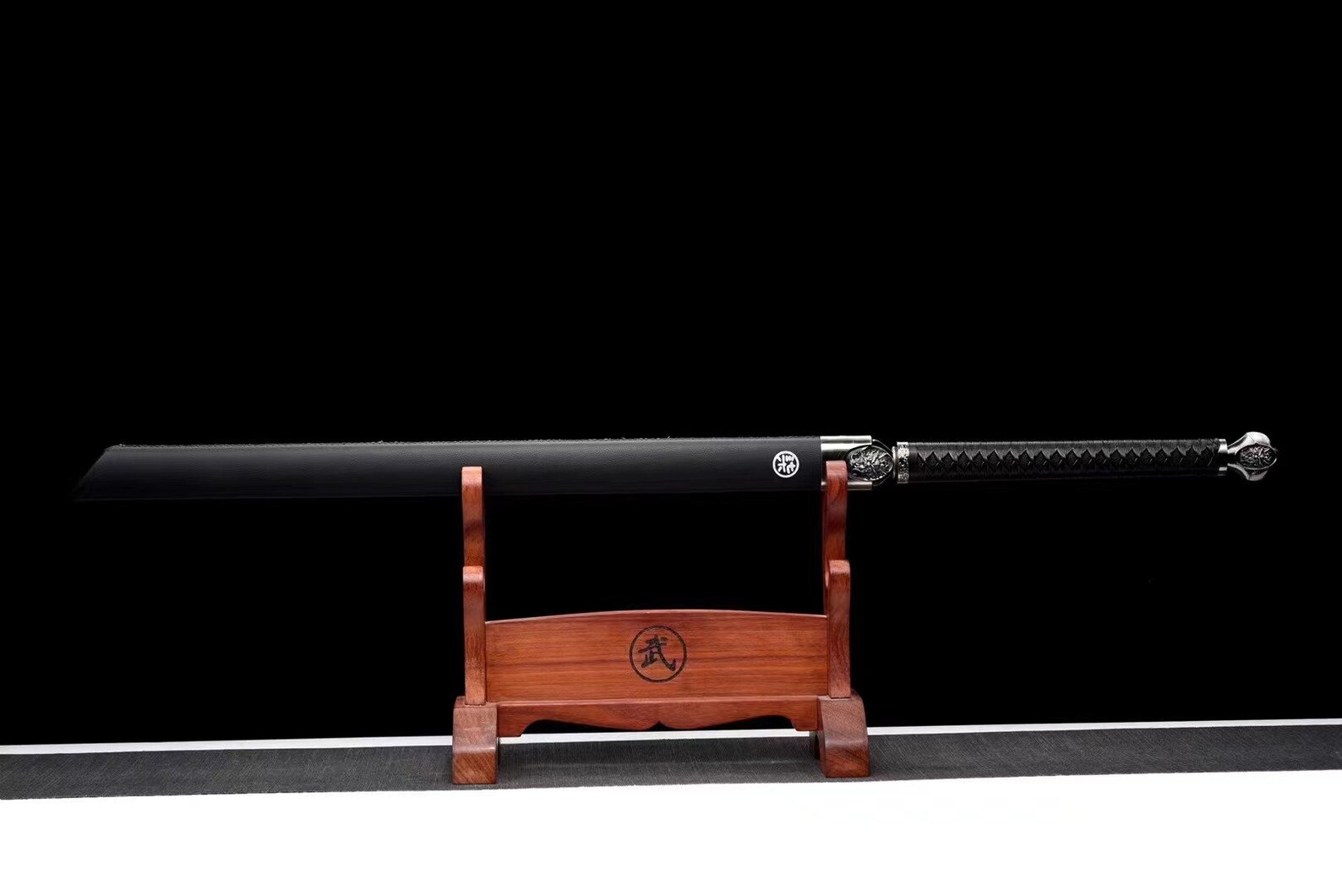 Japanese Hand-forged Katana Quan Tang 1060 Steel Samurai Sword Baked ...