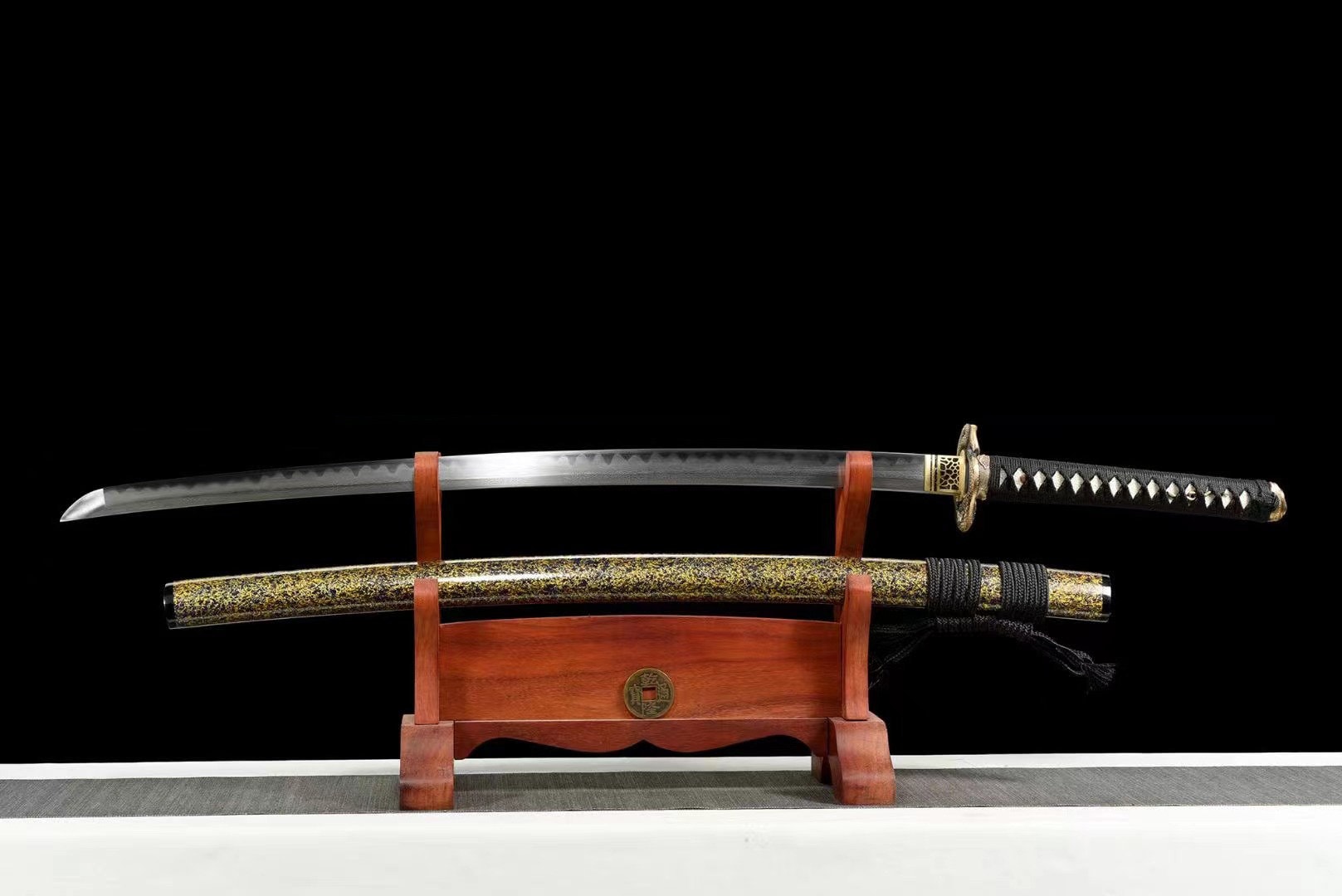 Hand-forged Japanese Samurai Sword Damascus Steel - Etsy