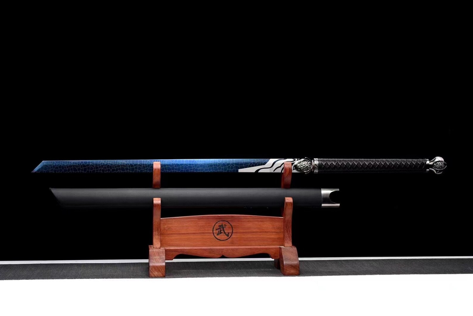 Japanese Hand-forged Katana Quan Tang 1060 Steel Samurai Sword Baked ...