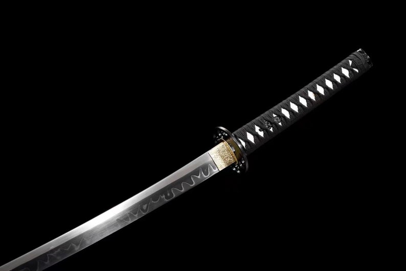 Hand-forged Japanese Samurai Sword Damascus Steel - Etsy