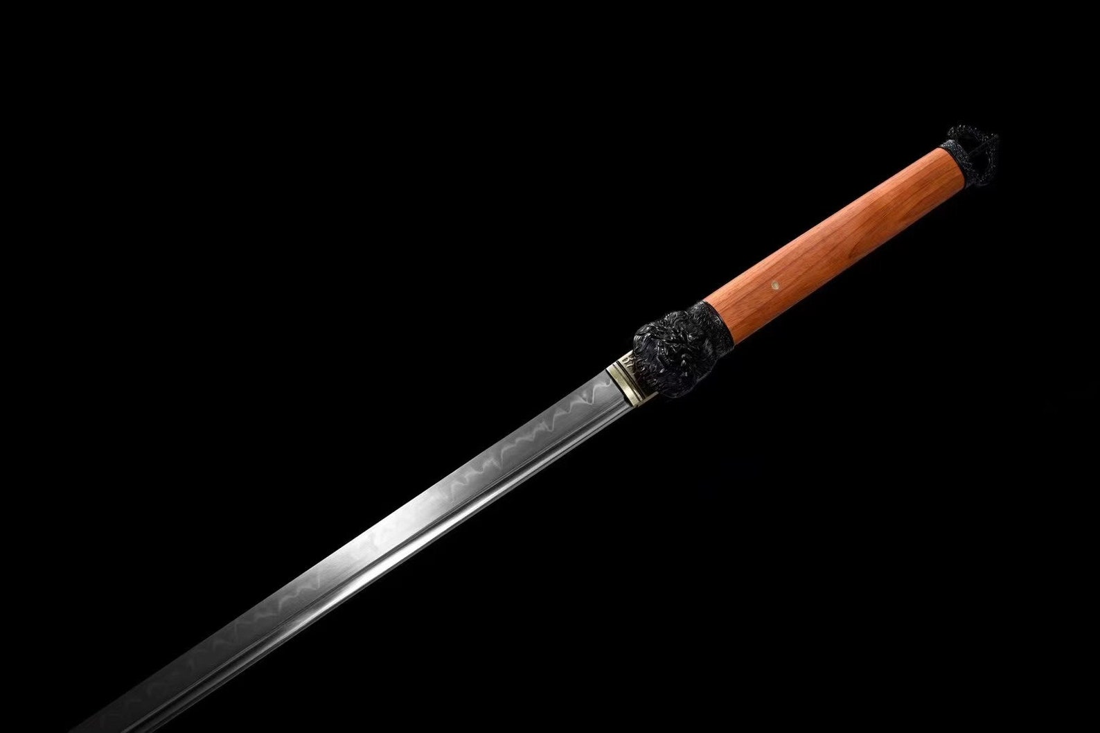 Quan Tang Samurai Straight Sword Hand-forged Samurai Sword T10 Steel ...
