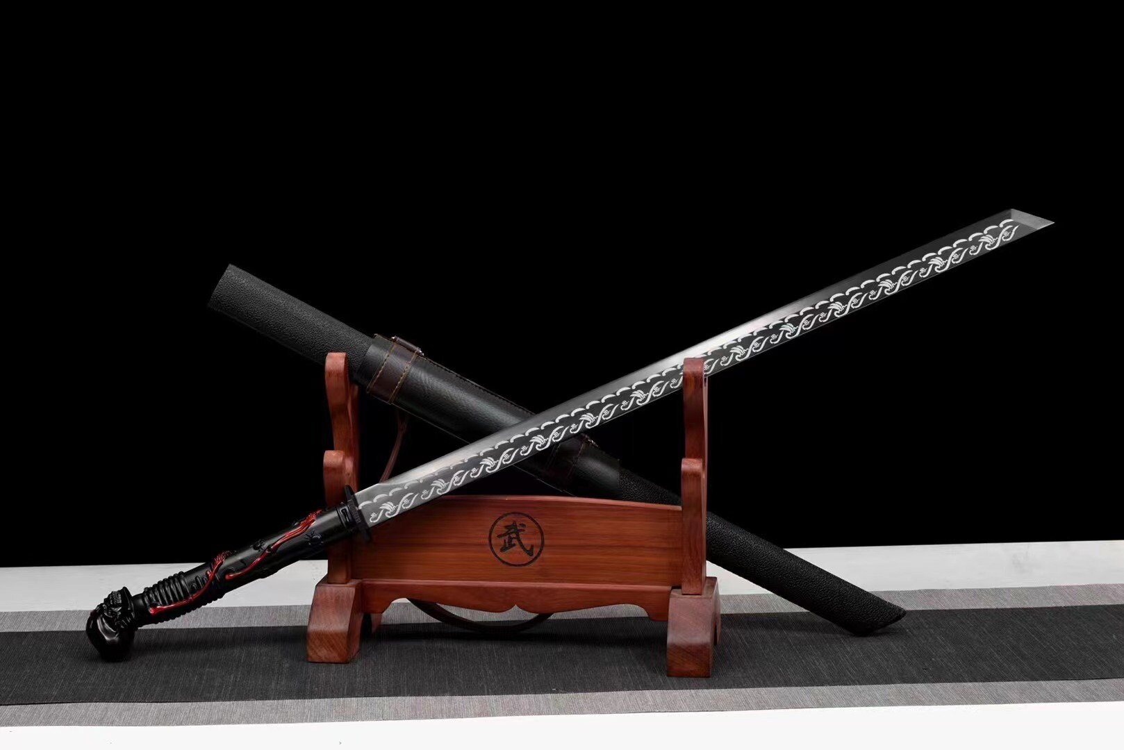 Hand-forged Japanese Sword Full Tang Katana 1060 Steel Samurai - Etsy