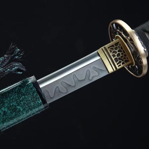 The Real Japanese Katanas 1095 Steel Clay Tempered Samurai Swords All ...
