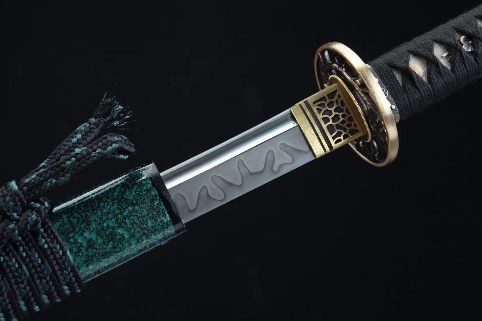 The Real Japanese Katanas 1095 Steel Clay Tempered Samurai Swords All ...