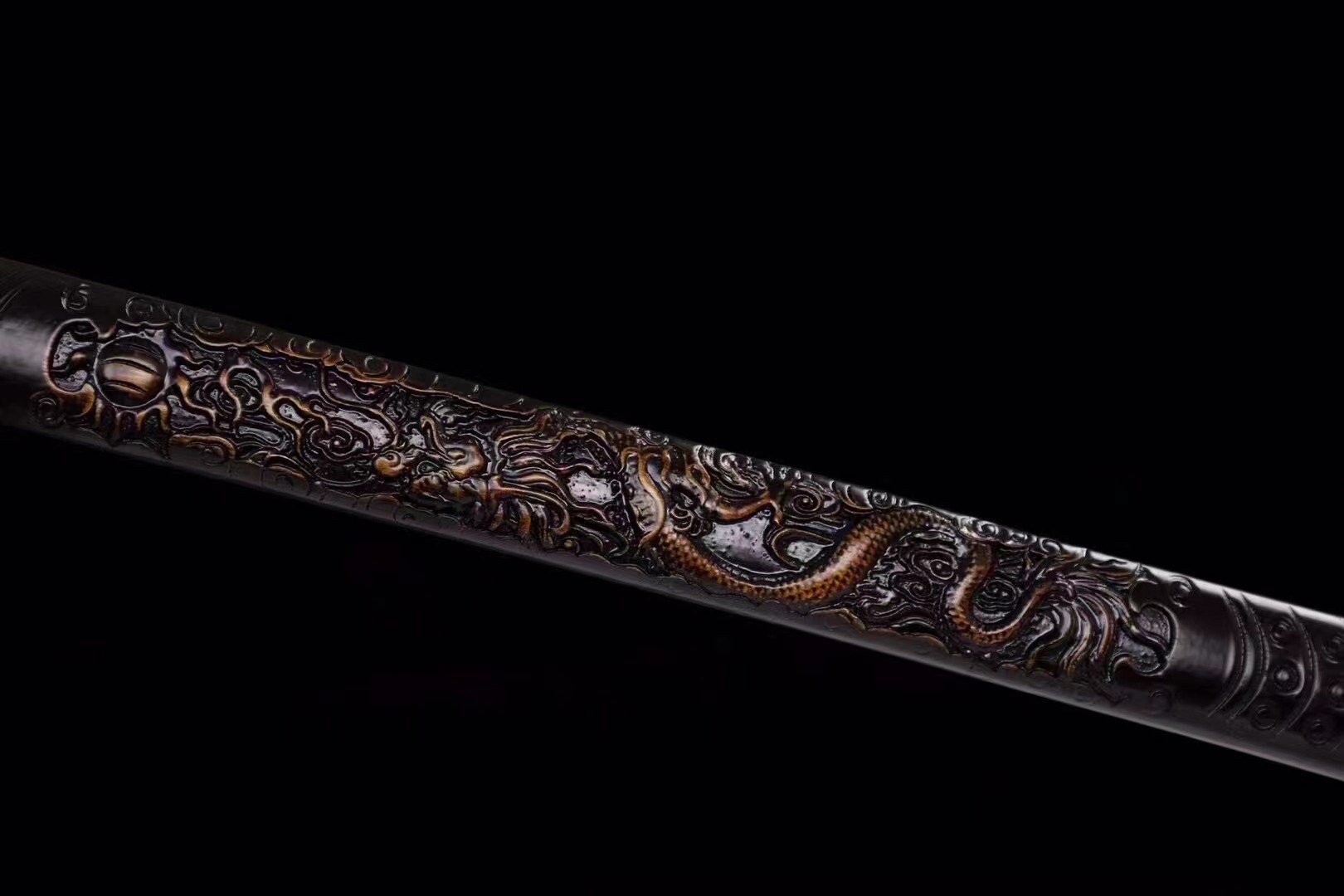 Hand-forged Japanese Samurai Straight Sword Quan Tang High - Etsy