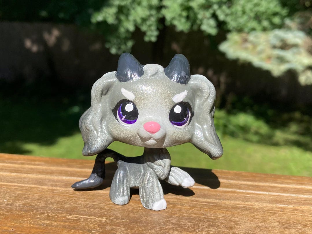 Littlest Pet Shop Lps Custom Goat Cocker Spaniel - Etsy