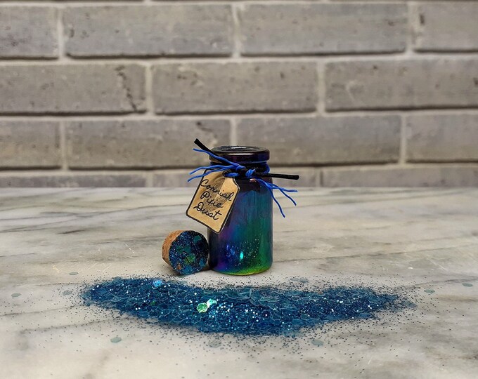 Cornish Pixie Dust Dark Biting Fairy Magical Dust Glass Potion ...