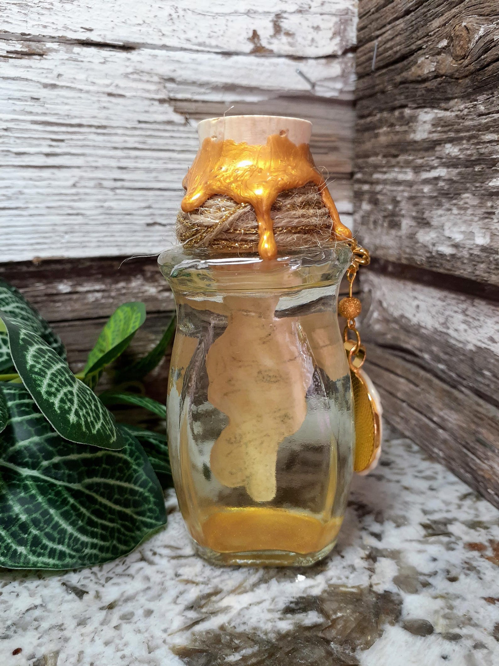 Felix Felicis Liquid Luck Glass Potion Bottle | Magical Color Changing ...
