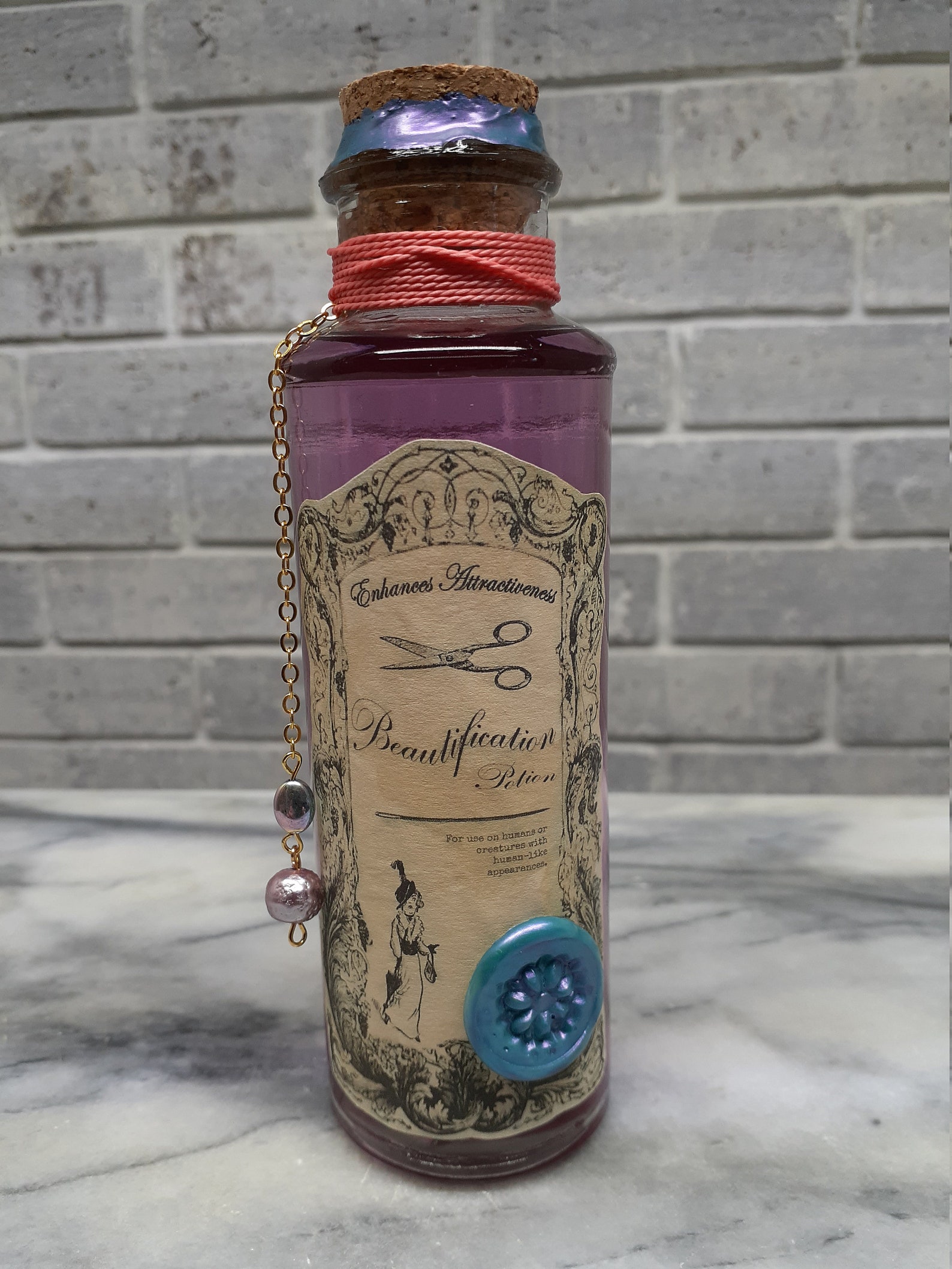 Beautification Potion Magical Color Changing Potion Bottle - Etsy