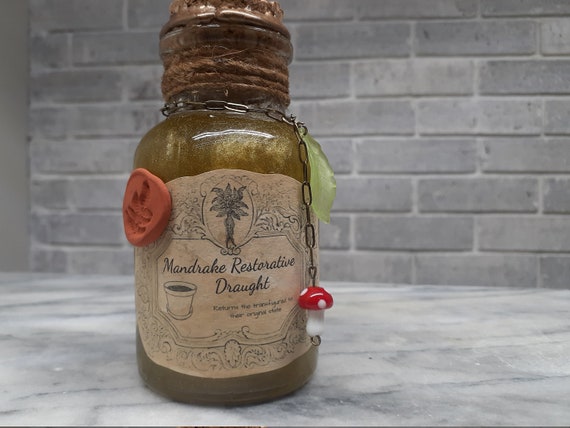 Mandrake Restorative Draught Potion Magical Herbology Potion | Etsy