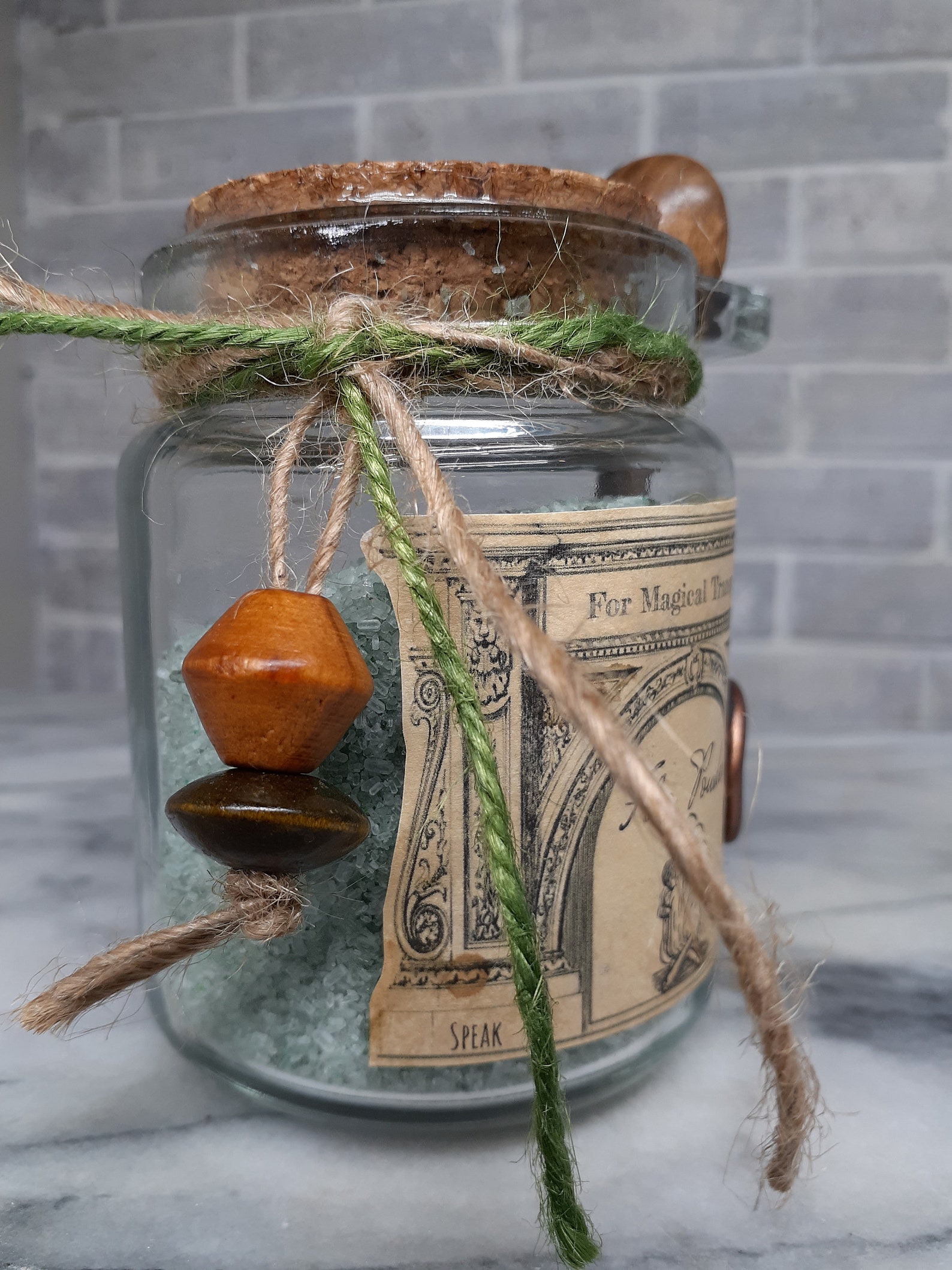 Floo-powder Magical Transportation Potion Glass Apothecary - Etsy