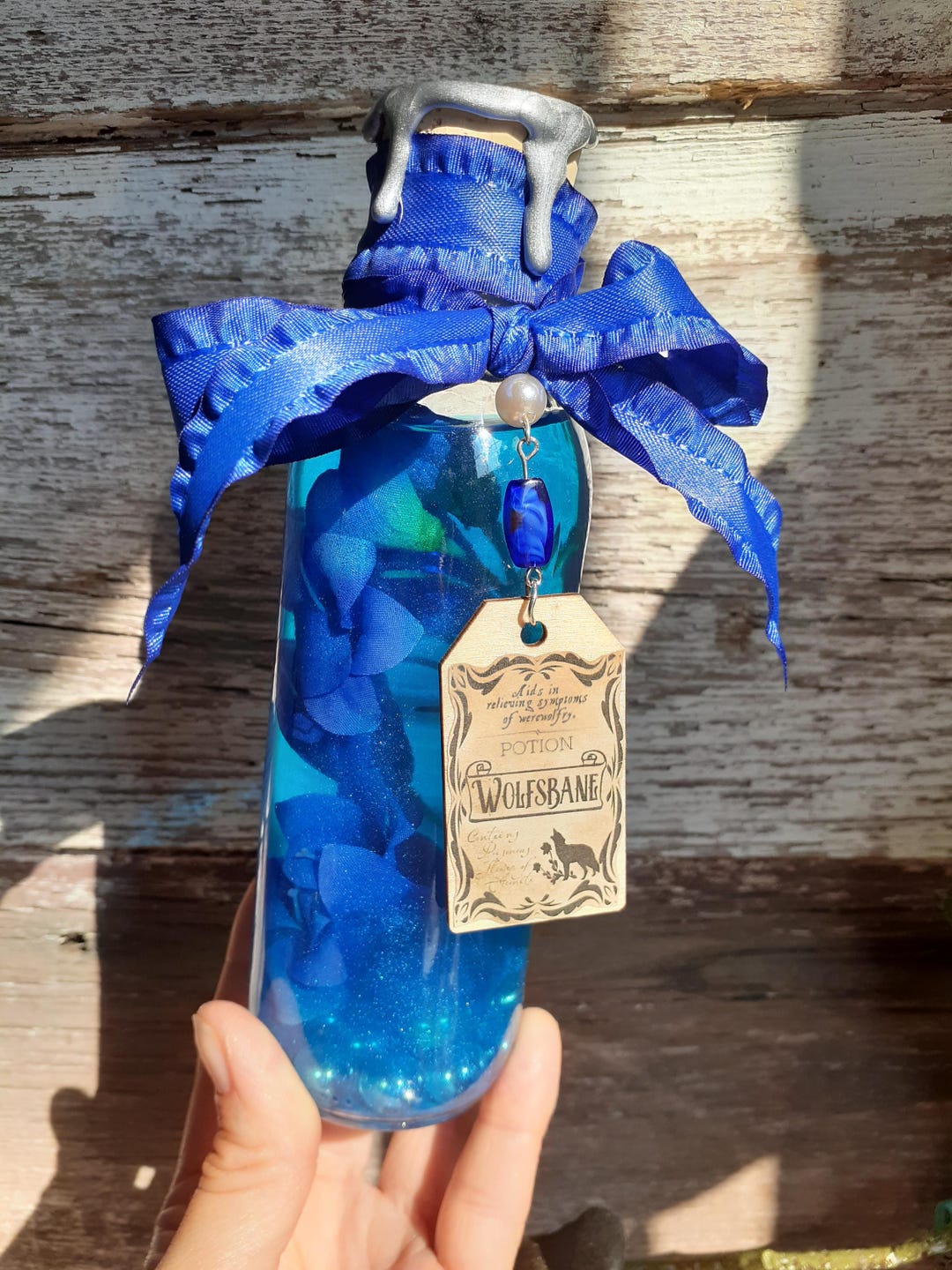 Werewolf Potion | Glass Color Changing Potion Bottle | Wolfs-bane Magic ...