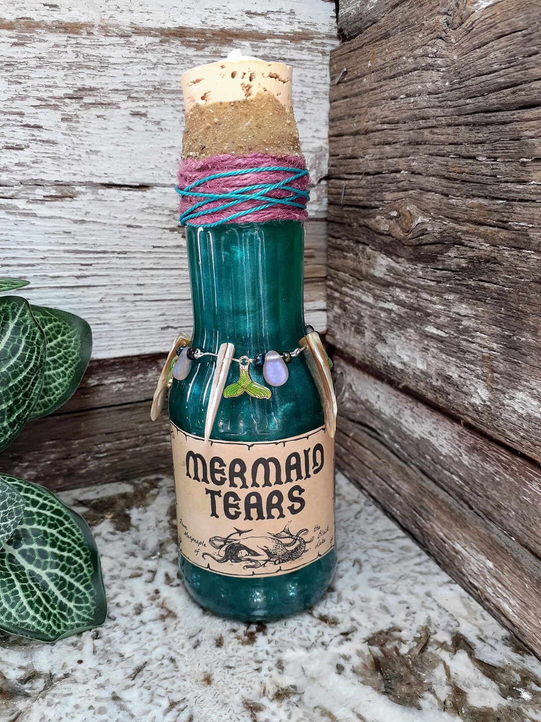 Mermaid Tears Potion Bottle | Color Changing Magic Potion | Glass ...