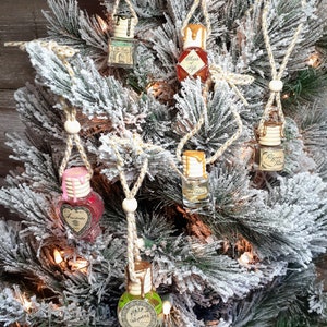 Wizard Potions Ornaments | Magical Christmas Ornaments | Color Changing ...