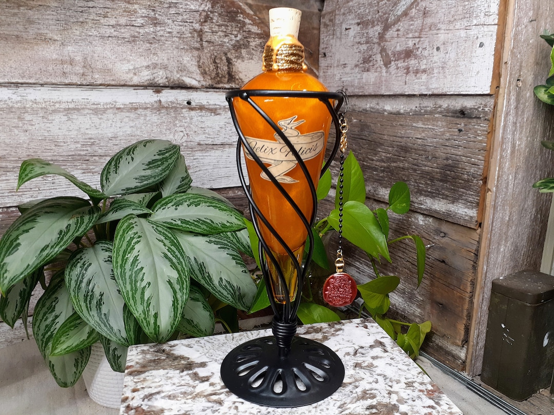 Felix Felicis Potion & Stand Liquid Luck Magic Potion Bottle - Etsy